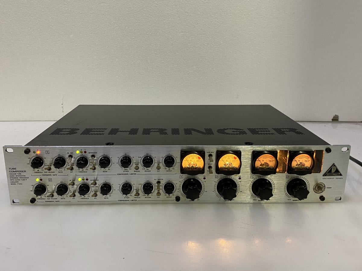 サ2835M BEHRINGER ベリンガー 真空管コンプレッサー TUBE COMPOSER T1952(コンプレッサー)｜売買されたオークション情報、yahooの商品情報をアーカイブ公開 ...