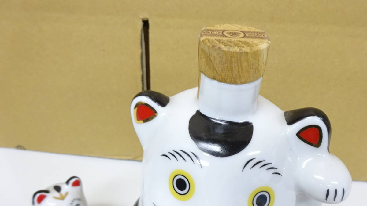 横浜01035OI 未開栓 サントリー ウイスキー 商売盛 招き猫ボトル 43％ 600ml(日本)｜売買されたオークション情報、yahooの商品情報をアーカイブ公開 - オークファン ...