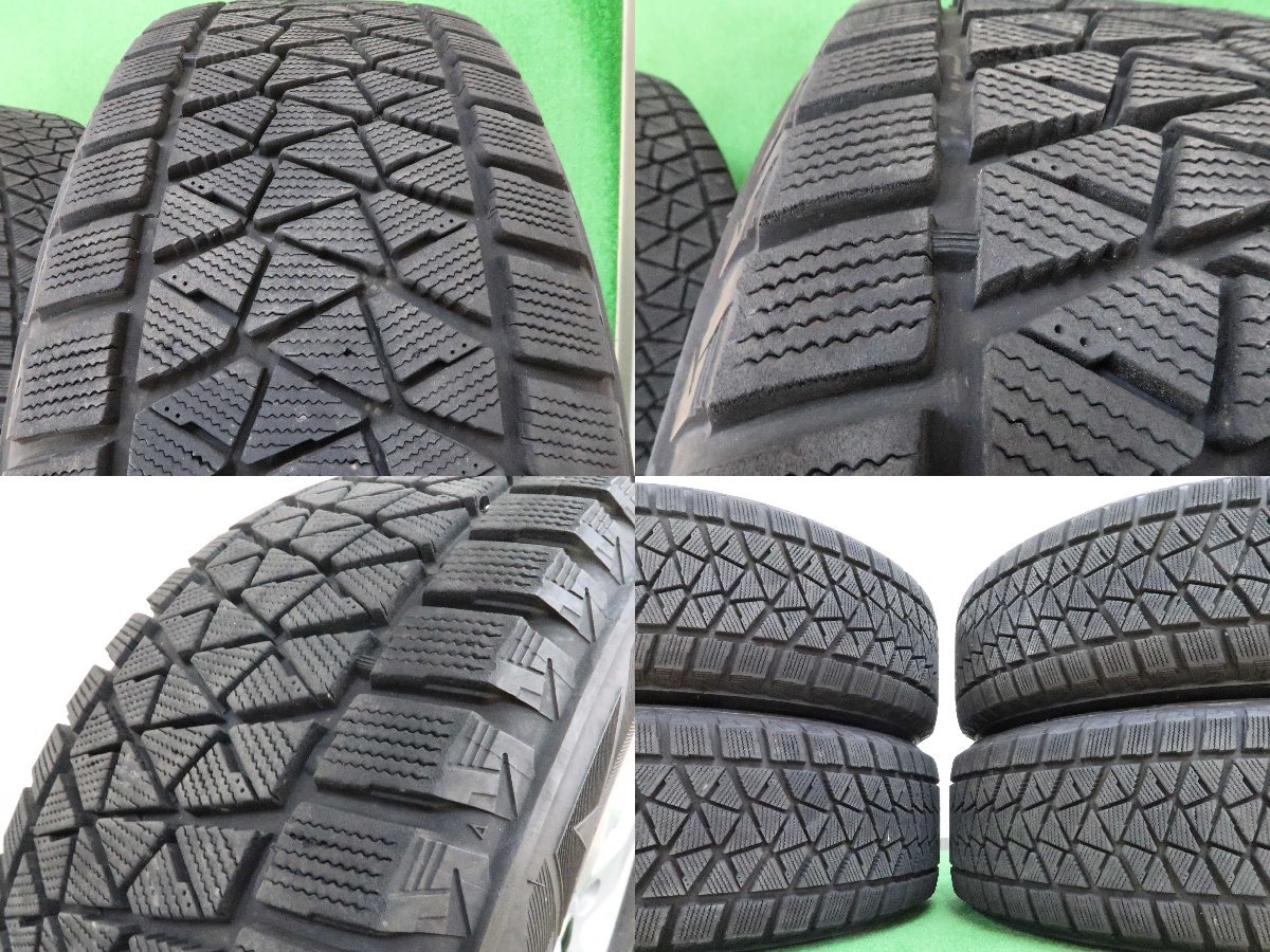 4本 Jeep WK36 グランドチェロキー 社外 AGA 18インチ 8J +55 5H 127 スタッドレス ブリヂストン ブリザック ...