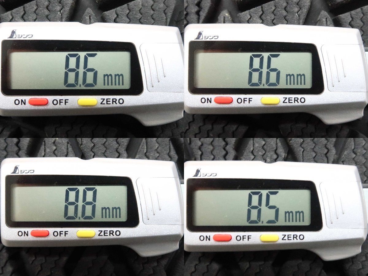 4本 Jeep WK36 グランドチェロキー 社外 AGA 18インチ 8J +55 5H 127 スタッドレス ブリヂストン ブリザック ...