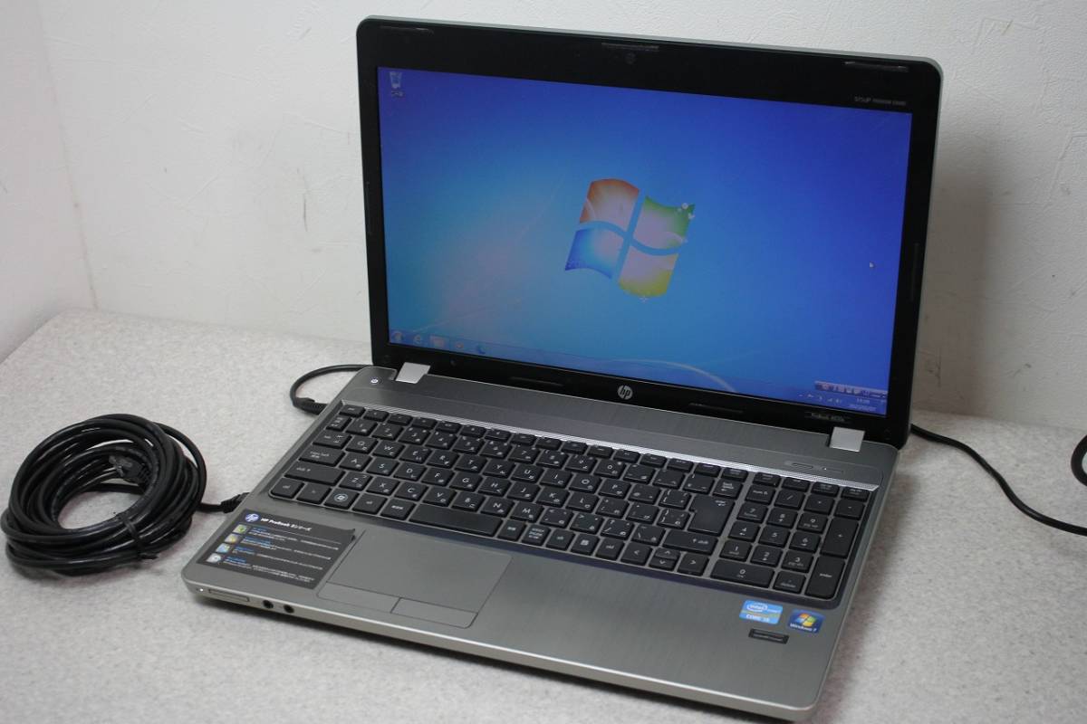 HP ProBook 4530s Core i5-2430M 2.4GHz 3GB 500GB Windows7 訳あり 現状品(15インチ ...