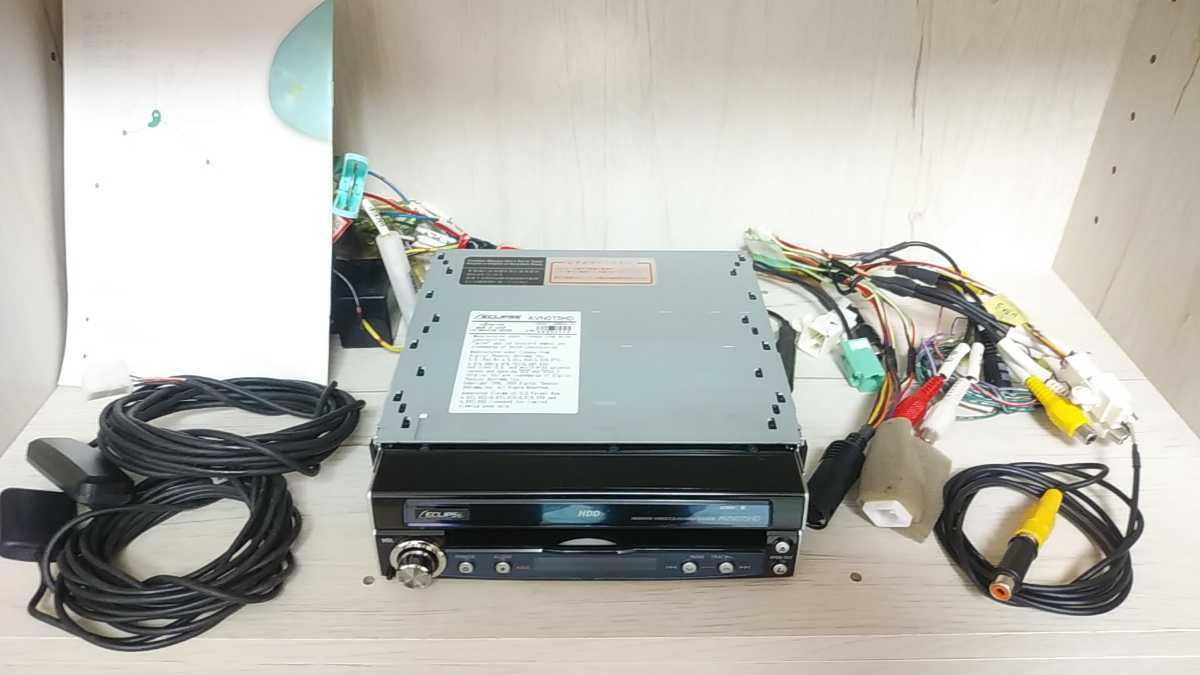 1DIN HDDナビ イクリプス AVN075HD DVD再生 CD録音 ECLIPSE 欧州車 旧車等に(HDDナビ)｜売買されたオークション情報、yahooの商品情報をアーカイブ公開 ...