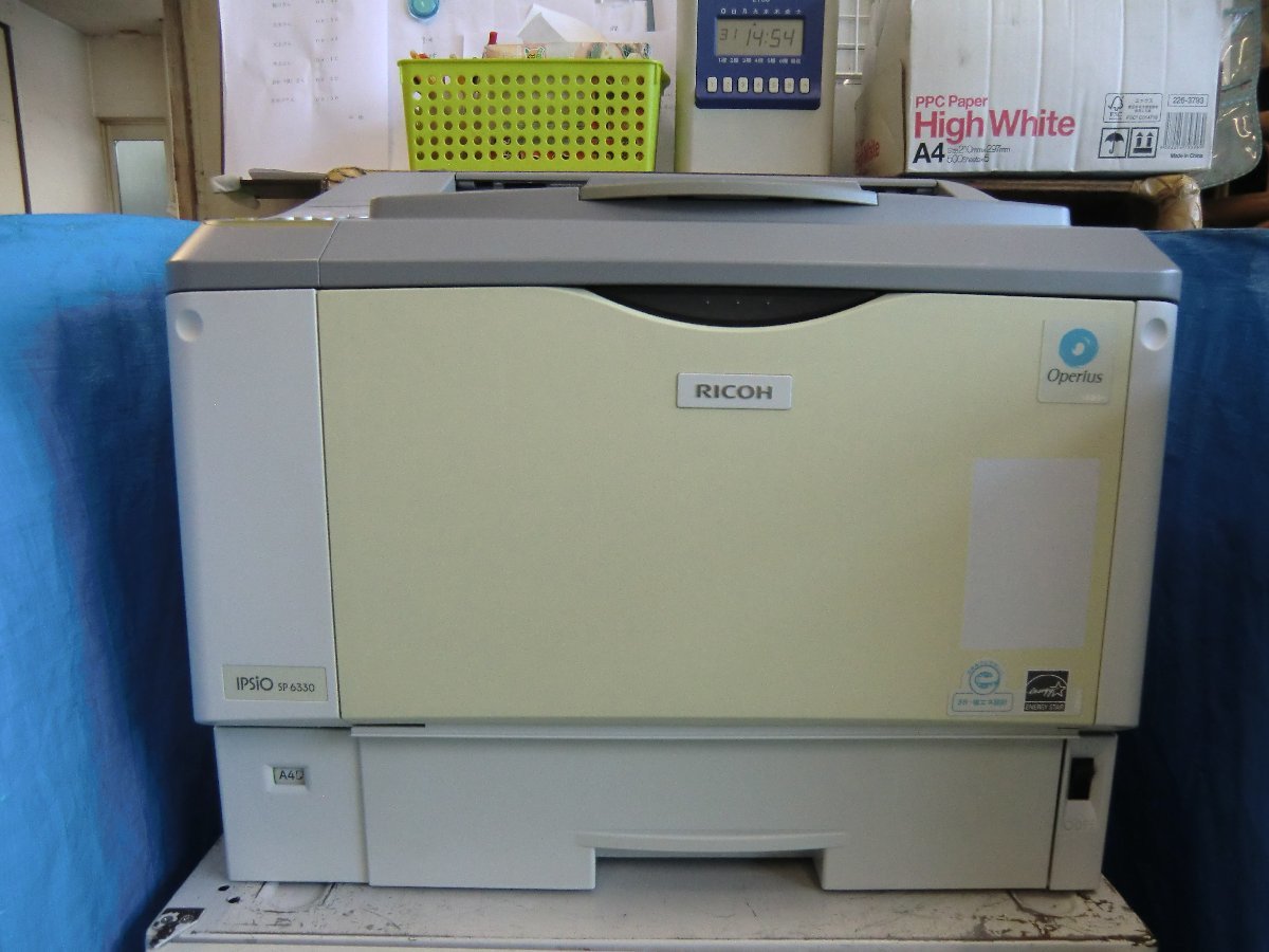 レーザープリンタ RICOH IPSiO SP6330 残量不明トナー ジャンク(リコー)｜売買されたオークション情報、yahooの商品情報を ...