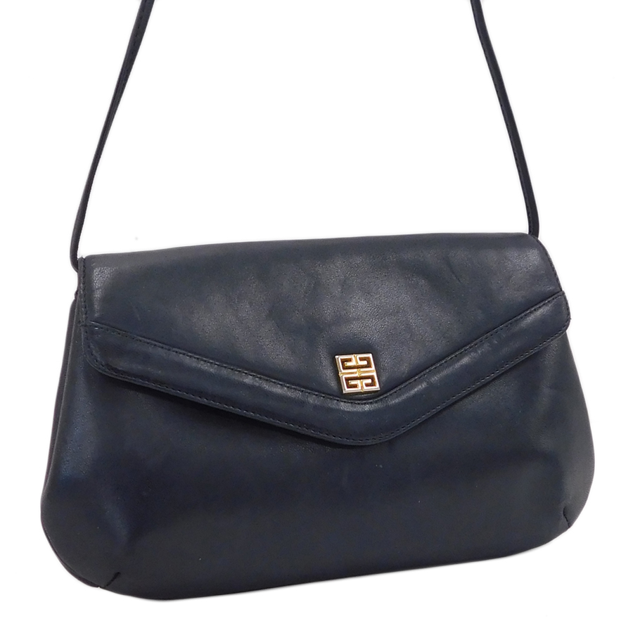 1円 ジバンシー ショルダーバッグ ブラック系 レザー 男女兼用 GIVENCHY E.Ble.Gt-2(合成皮革)｜売買されたオークション情報、yahooの商品情報をアーカイブ公開 ...