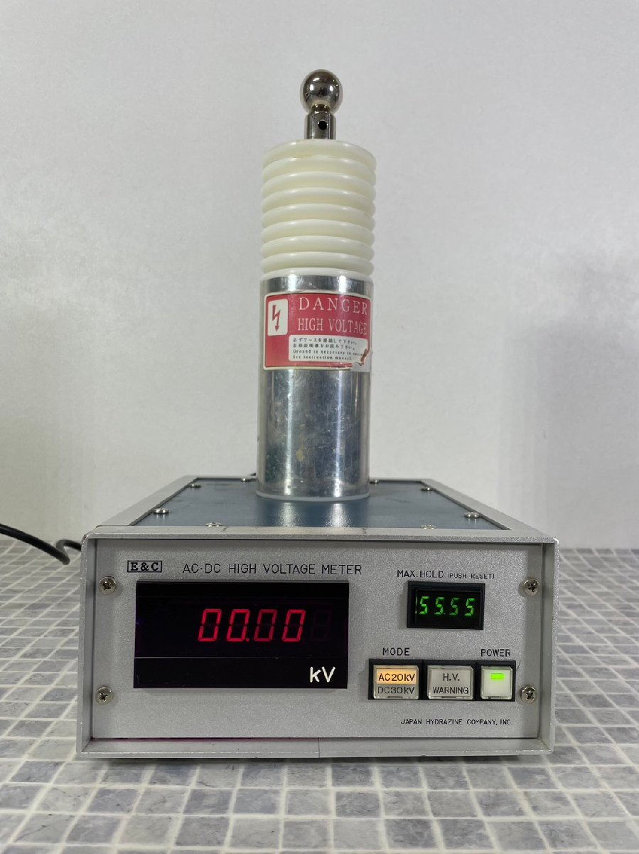 TH G315912 E&C 日本ヒドラジン工業 高電圧測定器 DHM-20A/MHB AC DC HIGH VOLTAGE METER(電気 ...