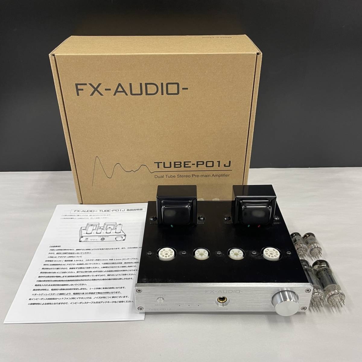 E253140 033 -607/TH14000 FX-AUDIO TUBE-P01J 真空管アンプ 曙光 6P1/6J1-M(本体)｜売買さ ...