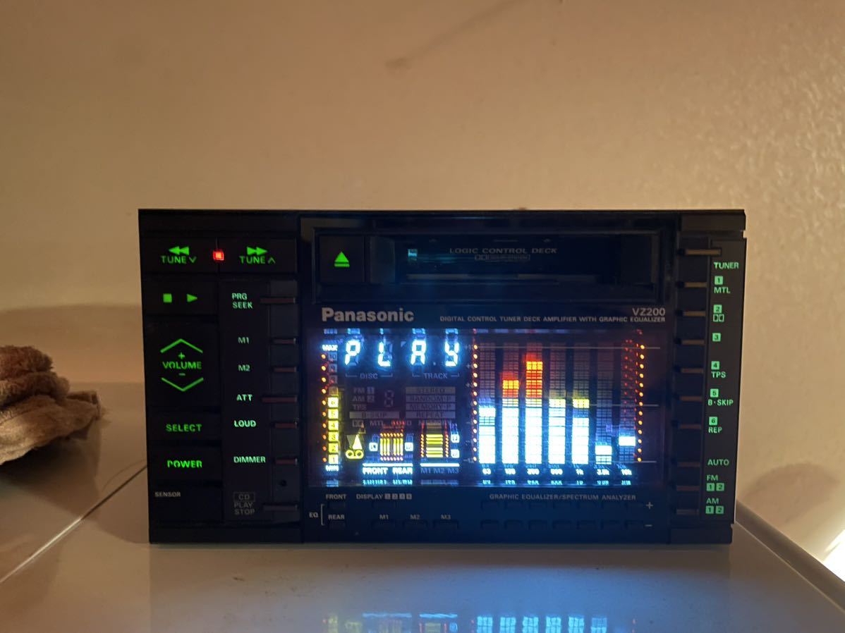 Panasonic VZ200 G1パナソニック 旧車 当時物(テープデッキ)｜売買されたオークション情報、yahooの商品情報をアーカイブ ...