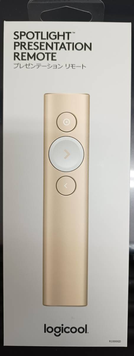 保証書付 ロジクール スポットライト プレゼンテーションリモート logicool SPOTLIGHT ゴールド(マウス、トラックボール)｜売買されたオークション情報、yahooの商品情報を ...