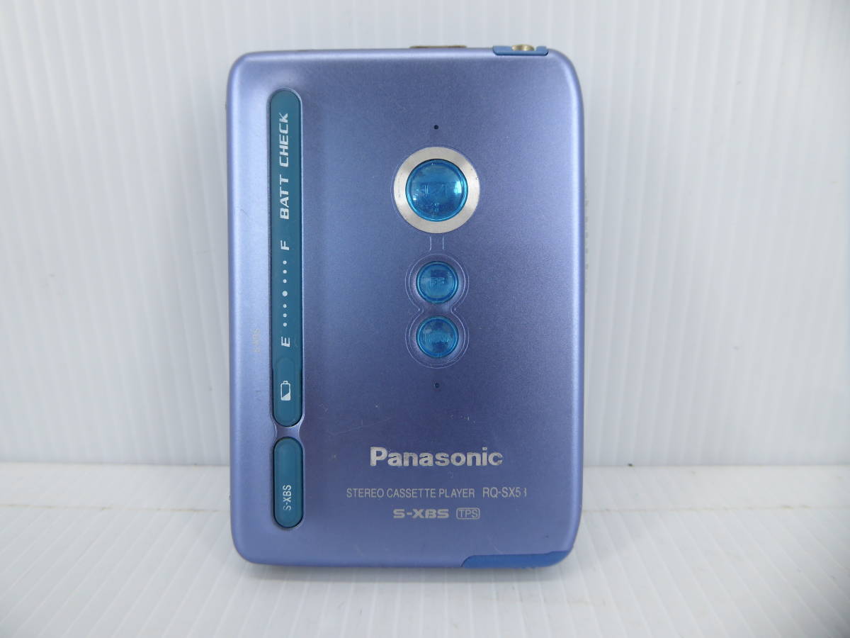ジャンク品 Panasonic ステレオカセットプレーヤー RQ-SX53(再生専用)｜売買されたオークション情報、yahooの商品情報を ...