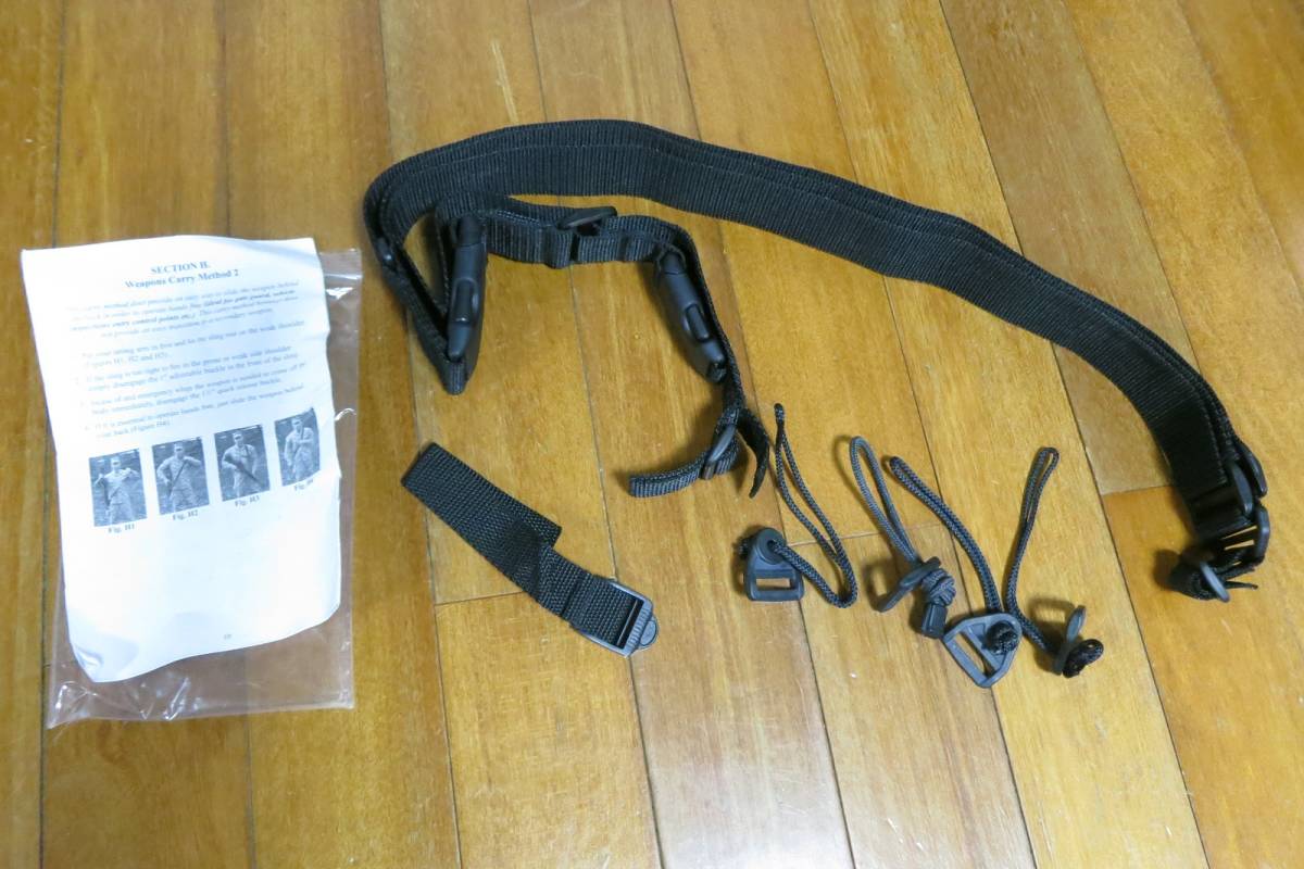 米軍実物 USMC ライフルスリング 3点式 3ーPOINT COMBAT ASSAULT SLING M4 M16 B27(その他)｜売買さ ...