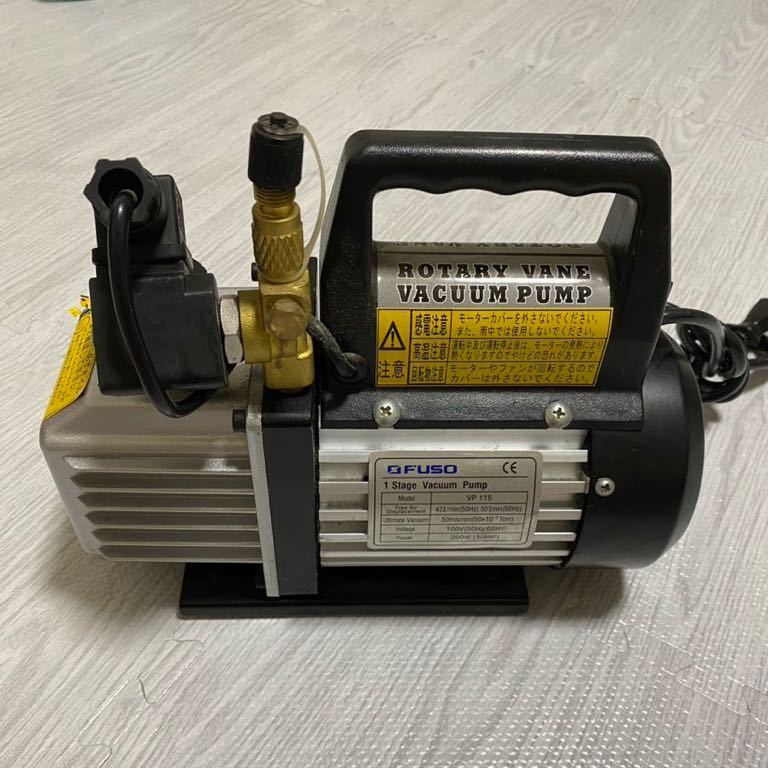FUSO 真空ポンプ ROTARY VANE バキュームポンプ VP115(ポンプ)｜売買されたオークション情報、yahooの商品情報を ...