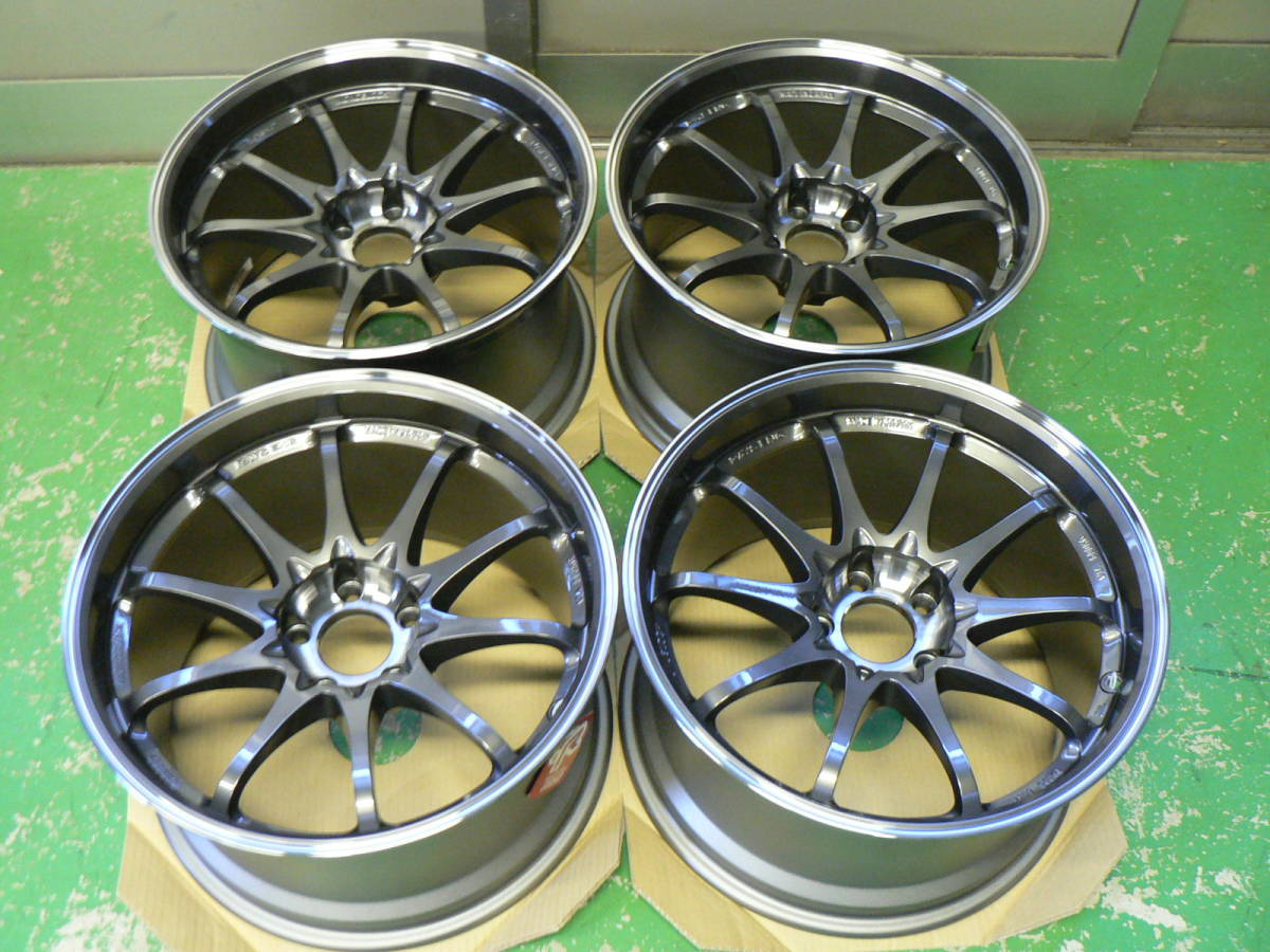 8 CE28SL 18-10.5J+15 PCD114.3 5穴 RAYS TE37 ZE40 NISMO ニスモ GTR BCNR33 ...