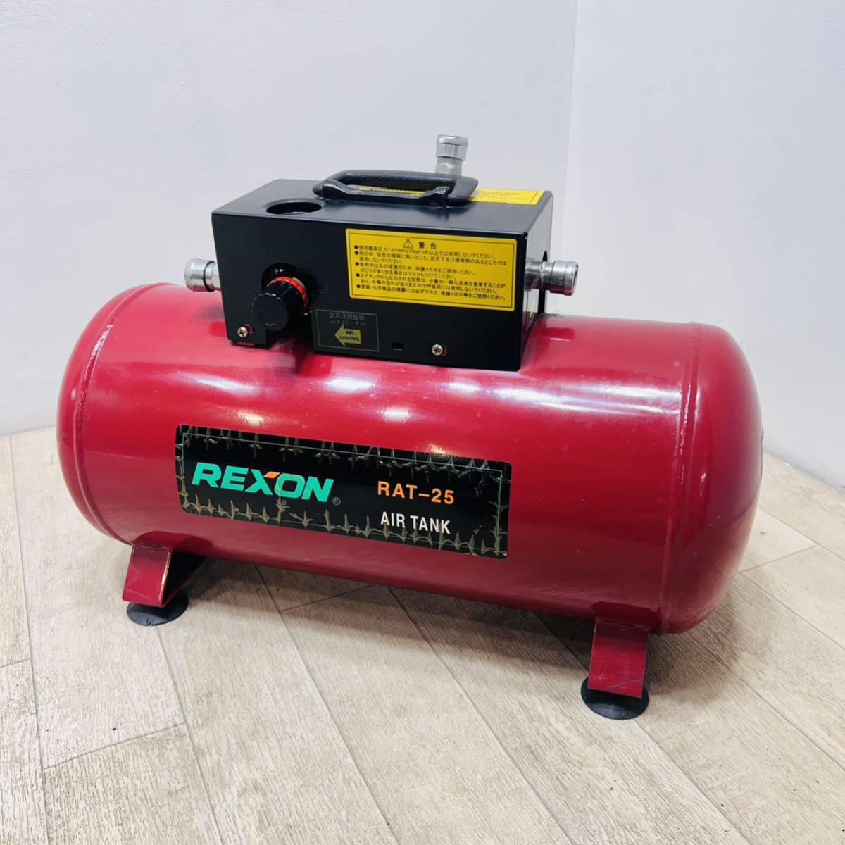 230324-10 REXON RAT-25 補助エアタンク エアーコンプレッサー(補助、予備タンク)｜売買されたオークション情報、yahooの商品情報をアーカイブ公開 - オークファン ...