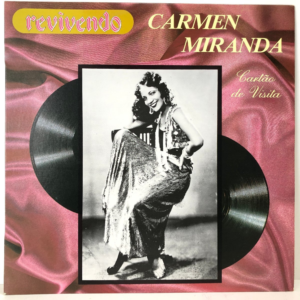 輸入盤 LP まとめて5枚 CARMEN MIRANDA カルメン ミランダ / JUNTO DE VOCES CARTAO DE VISITA E SEUS AMIGOS ほか ...