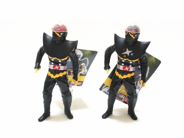 XT245 バンダイ ソフビ魂 Vol.2 人造人間キカイダー ハカイダー 通常版 限定版 タグ付 // 計2点 // BANDAI 特撮 ...