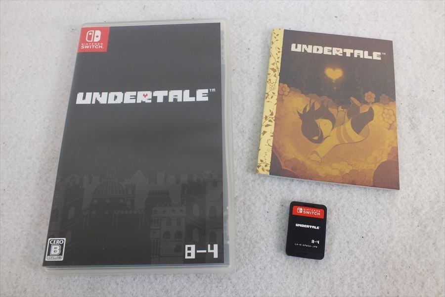 任天堂 B-4 UNDERTALE switchソフト 現状品 230309E7467D(ニンテンドースイッチソフト)｜売買されたオークション情報、yahooの商品情報をアーカイブ公開 ...