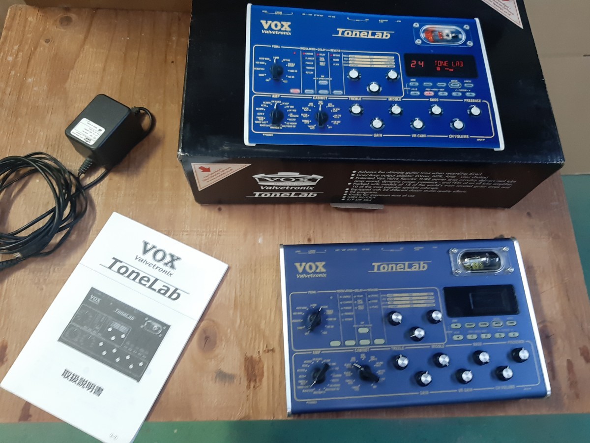 初期型 VOX ToneLab アンプシミュレーター(アンプシミュレーター)｜売買されたオークション情報、yahooの商品情報をアーカイブ公開 - オークファン（aucfan.com）