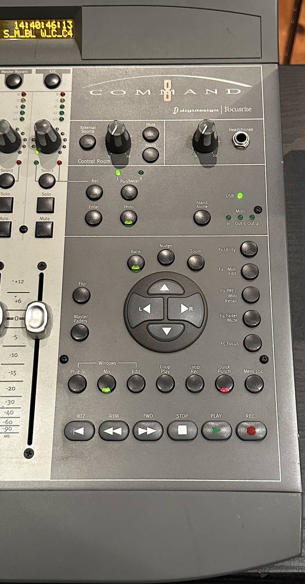 digidesign Avid ProTools用 フィジカルコントローラー Command8(ミキサー)｜売買されたオークション情報、yahooの商品情報をアーカイブ公開 - オークファン ...