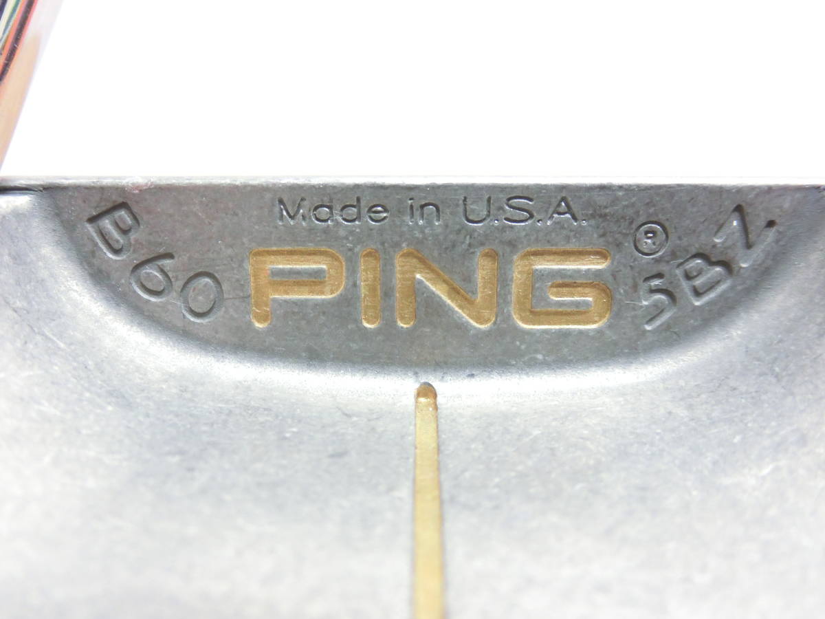 PING ピン B60 5BZ ニッケル パター 34インチ 純正スチールシャフト 品 T1064(PING)｜売買されたオークション情報 ...