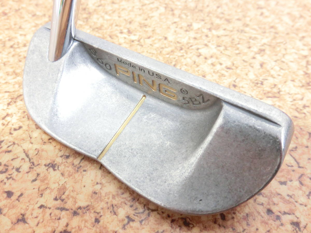 PING ピン B60 5BZ ニッケル パター 34インチ 純正スチールシャフト 品 T1064(PING)｜売買されたオークション情報 ...