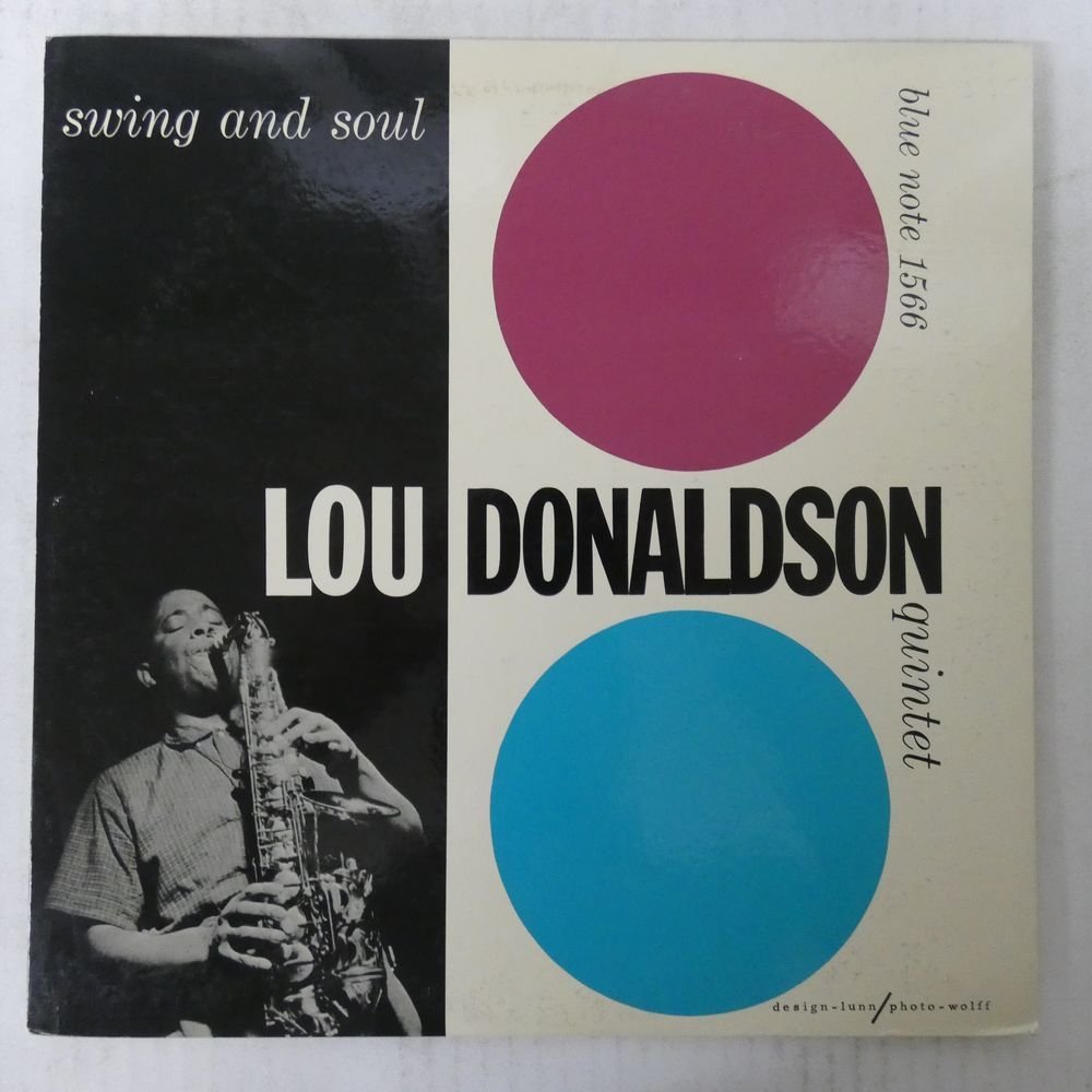 46018722; 国内盤/BLUE NOTE Lou Donaldson Quintet / Swing And Soul(ジャズ一般 ...