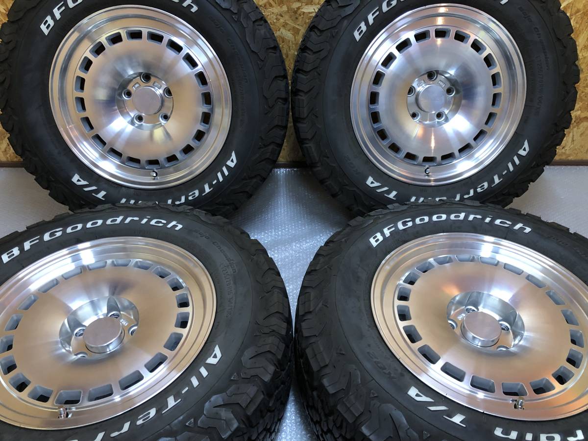 絶版品 MUD JAYSON MUDDRUGR DV-01 アルミ ホイール 7J +10 114.3 Goodrich 235/70R16 ...