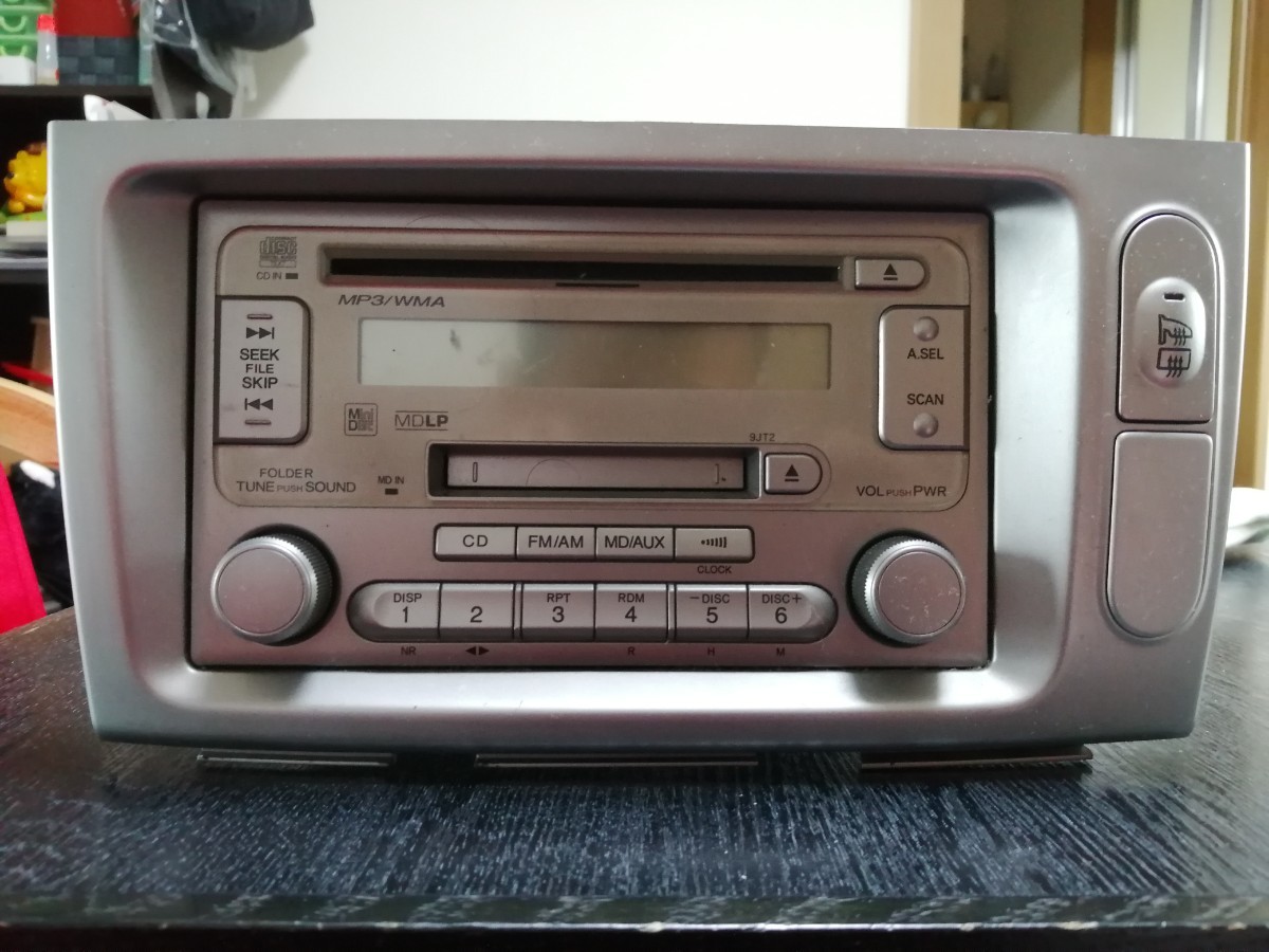 ホンダ ライフ JB6 純正カーオーディオ(CD＆MDプレイヤー)｜売買されたオークション情報、yahooの商品情報をアーカイブ公開 ...