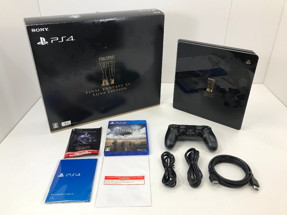TAG 品 5 1円 PlayStation4 本体 FINAL FANTASY XV LUNA EDITION 1TB み 欠品有 033-230509-YK-07-TAG(PS4本体 ...