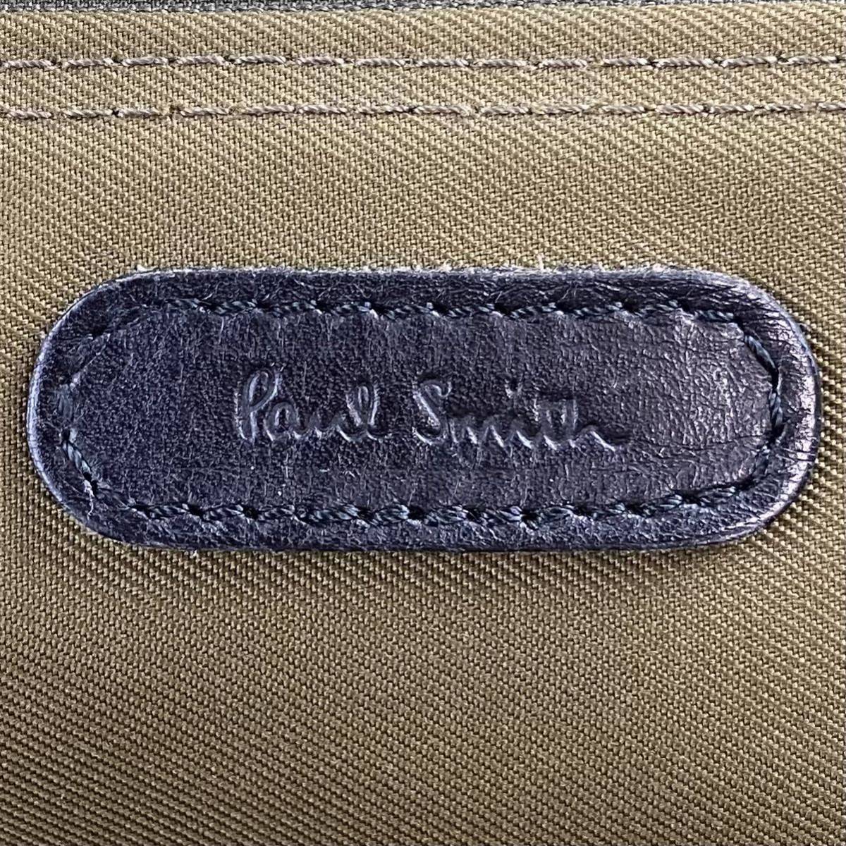 1円~ ポールスミス PaulSmith ビジネスバッグ ブリーフケース ハンド ショルダー 2way キャンバス レザー 通勤 書類 マルチストライプ(かばん、バッグ)｜売買された ...