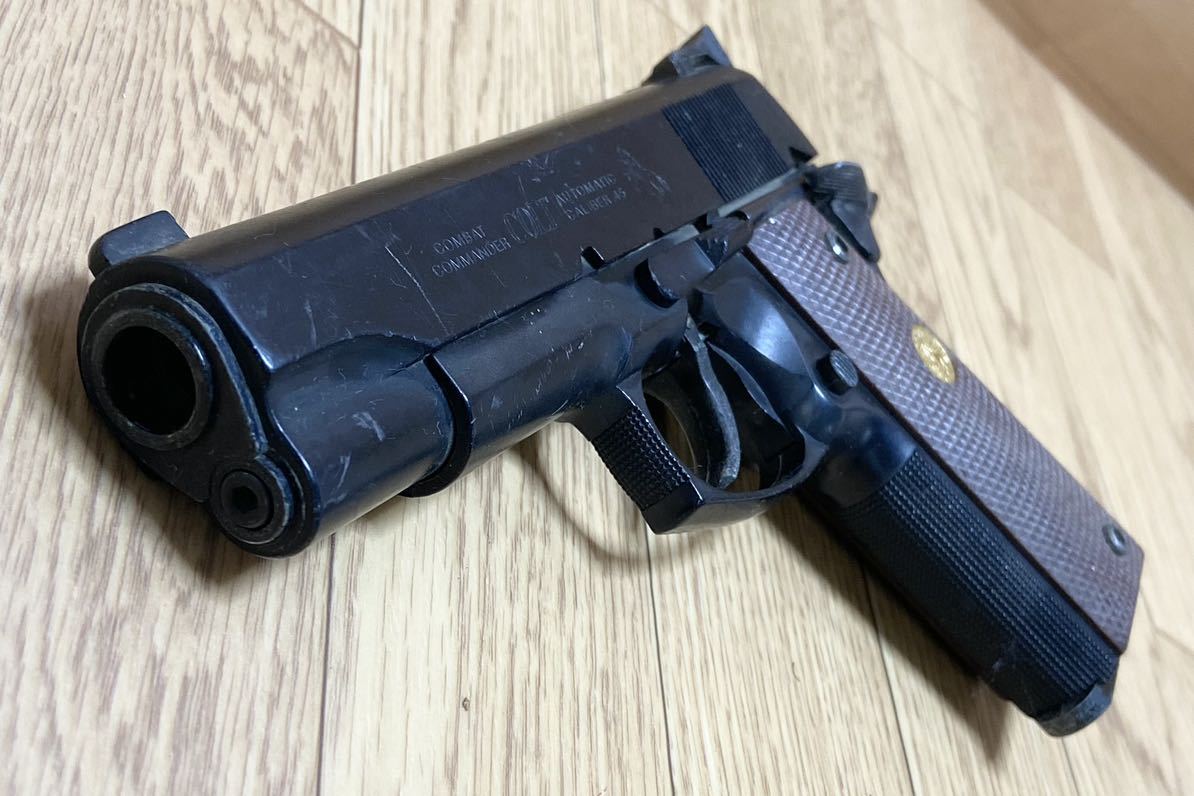 ガスガン COMBAT COMMANDER COLT AUTOMATIC CALIBER .45 銃 ②(ガスガン)｜売買されたオークション情報、yahooの商品情報をアーカイブ公開 ...