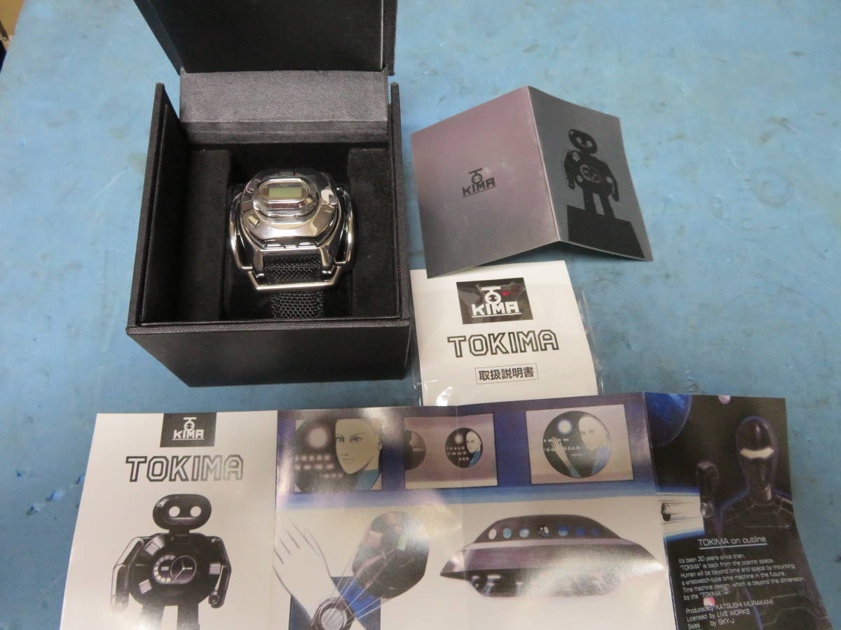 TOKIMA トキマ ロボット型リストウォッチ 超合金 村上克司 庵野秀明 日本製(デジタル)｜売買されたオークション情報、yahooの商品 ...