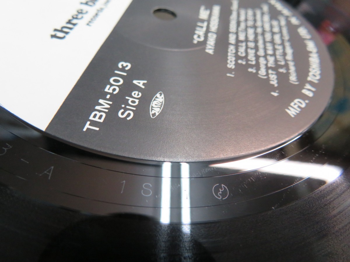 G3W｜ LP / 1979three blind mice JP first release MAT: 1S/1S / w/OBI tbm F -5013 和ジャズ 細川綾子／宮間利之と ...