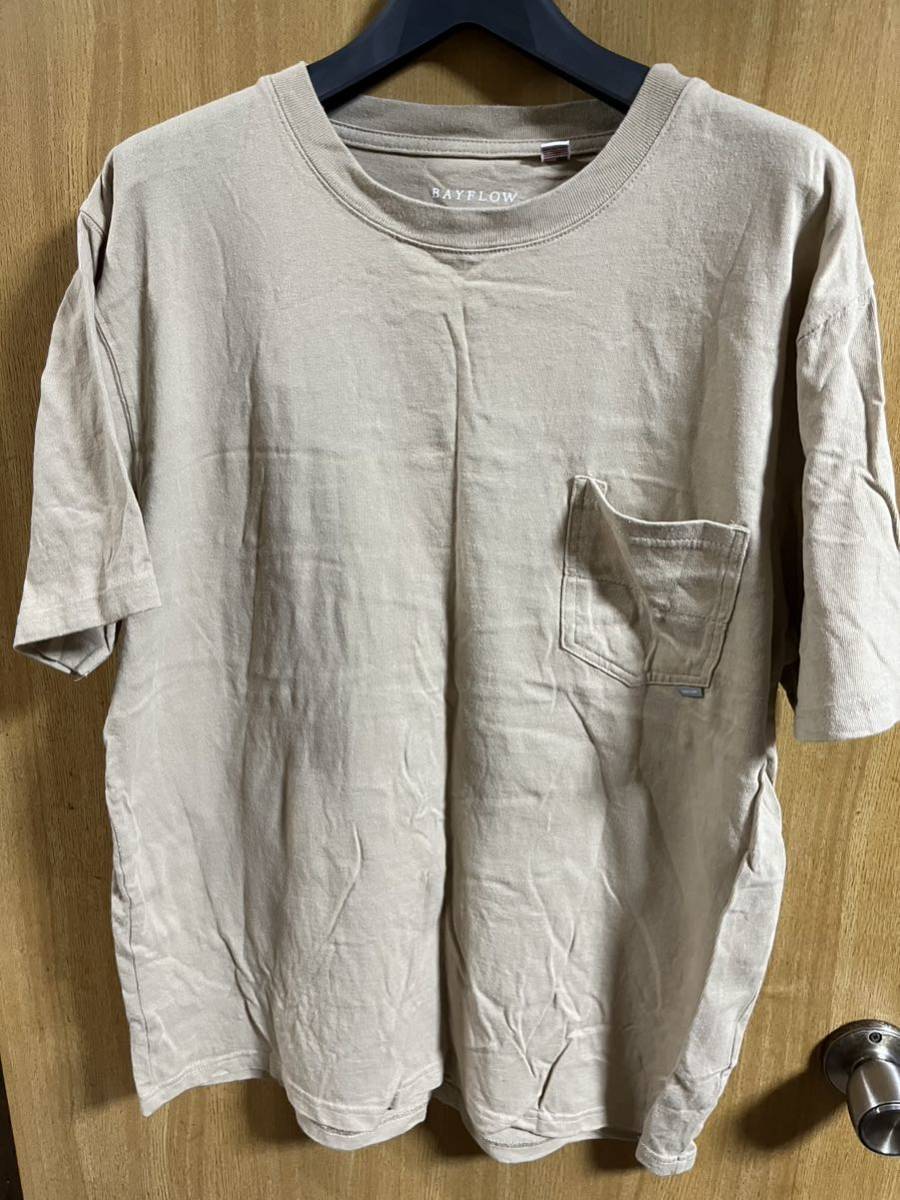 BAYFLOW ベイフロー ベージュ Tシャツ L 4 ポケT Tee ポケットTシャツ(無地)｜売買されたオークション情報、yahooの商品情報をアーカイブ公開 - オークファン ...