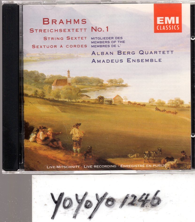 BRAHMS:SEXTET NO.1/AMADEUS ENSEMBLE(クラシック)｜売買されたオークション情報、yahooの商品情報をアーカイブ公開 - オークファン（aucfan.com）
