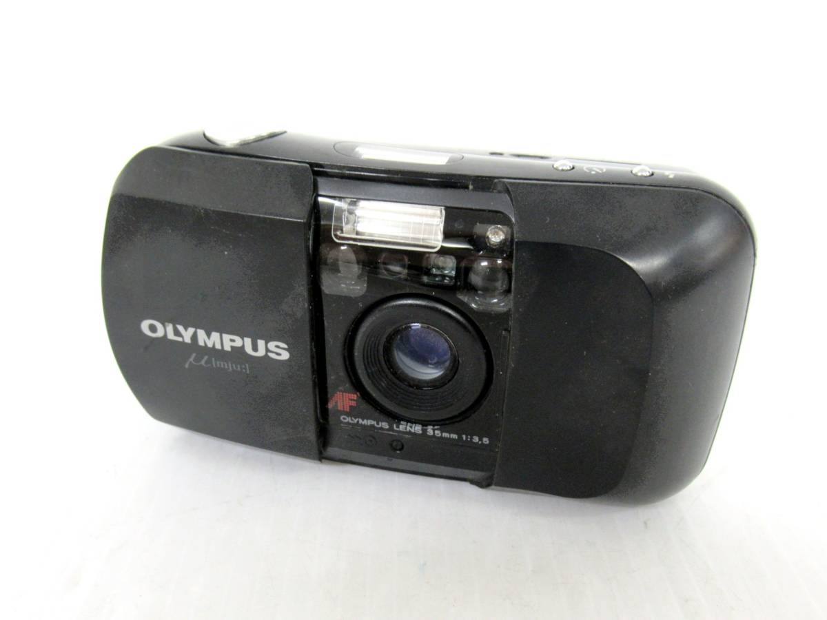 OLYMPUS/オリンパス 巳①39//μ mju: /ミューブラック/コンパクトカメラ(コンパクトカメラ)｜売買されたオークション情報 ...