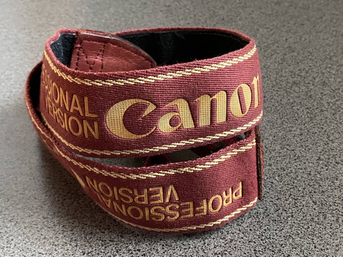 Canon Professional Version CPS キヤノン キャノン プロストラップ プロスト エンボスタイプ ボディー用......(その他)｜売買されたオークション情報 ...