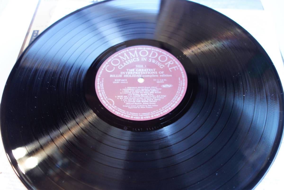 美盤 帯付LP ビリー ホリデイ BILLIE HOLIDAY 奇妙な果実 The Greatest Interpretations Of ...