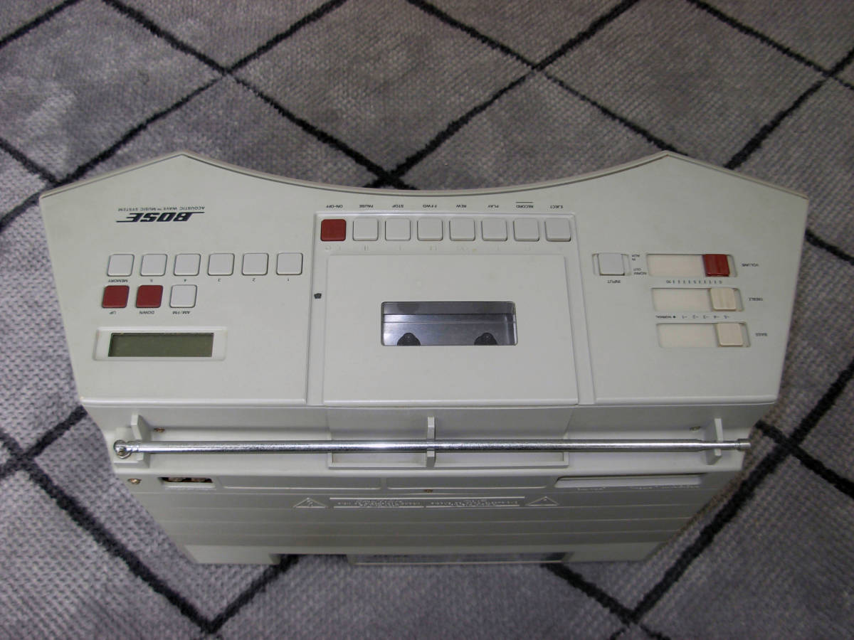 BOSE MODEL AW1 カセットデッキ AM FMラジオ(一般)｜売買されたオークション情報、yahooの商品情報をアーカイブ公開 ...