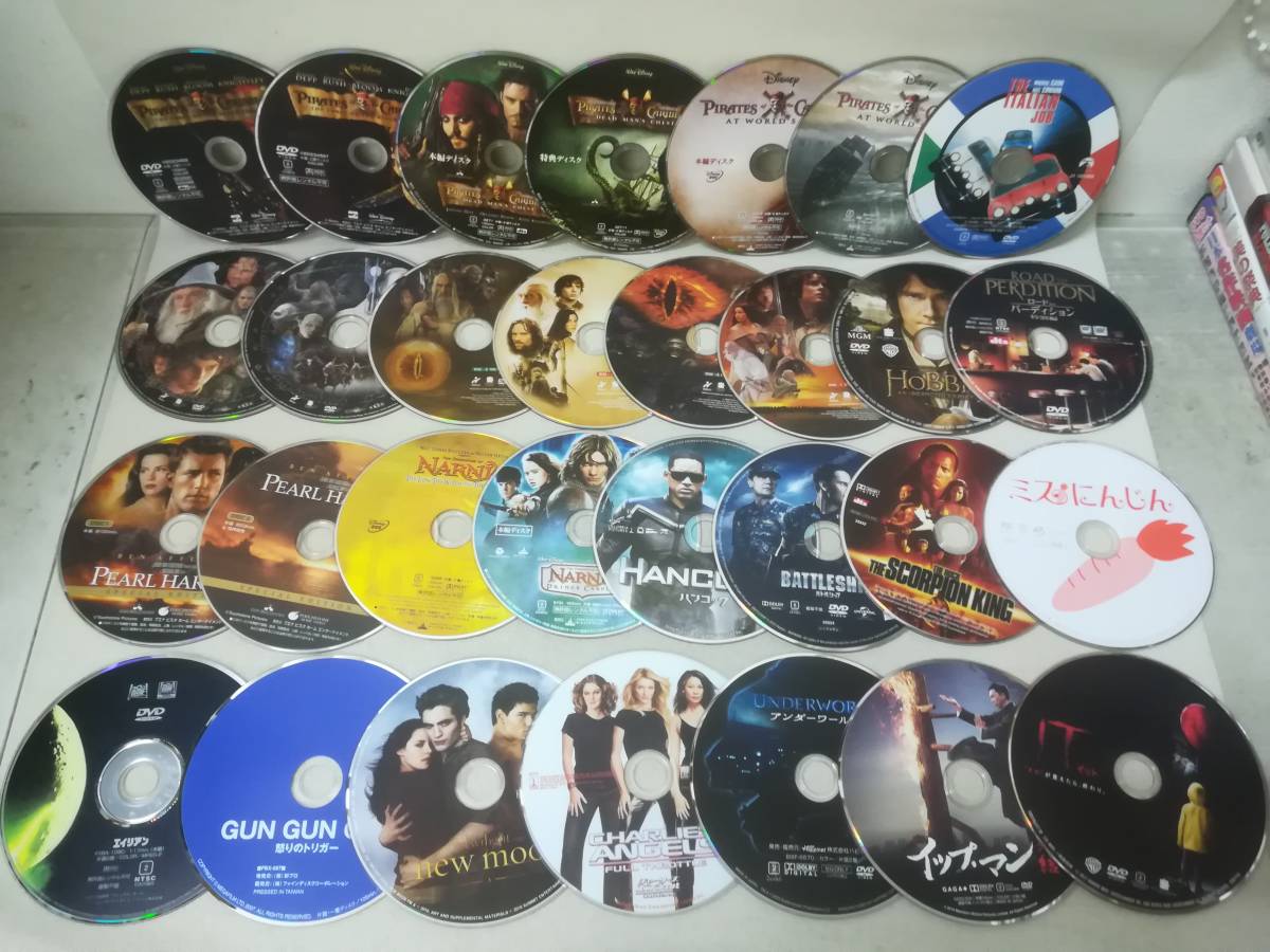 DVD 映画 洋画 ディスクのみ ジャケット付き 大量 まとめ売り 30枚セット パイレーツ/ロードオブザリング/ 現状品 07-7771 ...