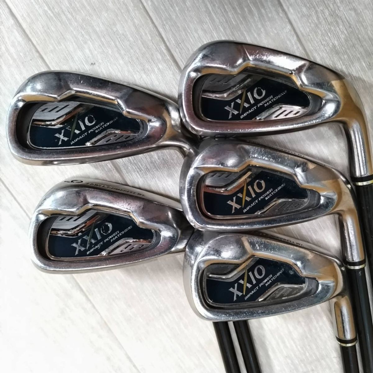 Q604-000-000 DUNLOP XXIO IMPACT POWER MATCHING POWER DUMBBELL Wt アイアン #5 9 エナジーチャージシャフトMP600 ...