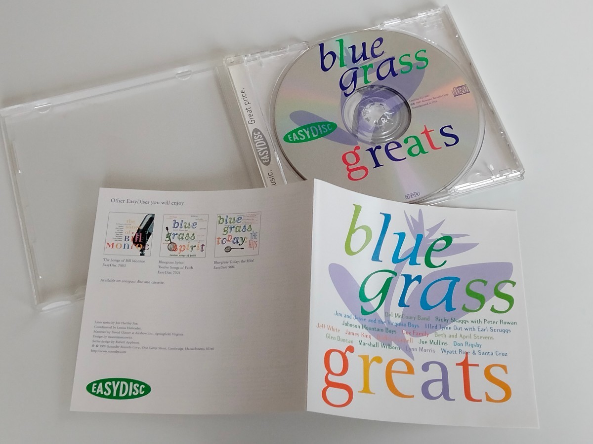 VA/ BLUEGRASS GREATS CD ROUNDER RECORDS US EDCD7007 97年コンピ Ricky Skaggs ...