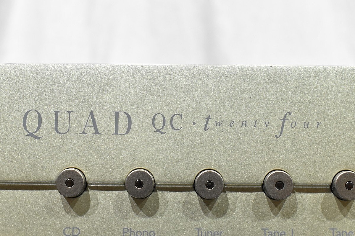 QUAD/クオード 真空管 プリアンプ QC24 twenty four(本体)｜売買されたオークション情報、yahooの商品情報をアーカイブ公開 - オークファン（aucfan.com）