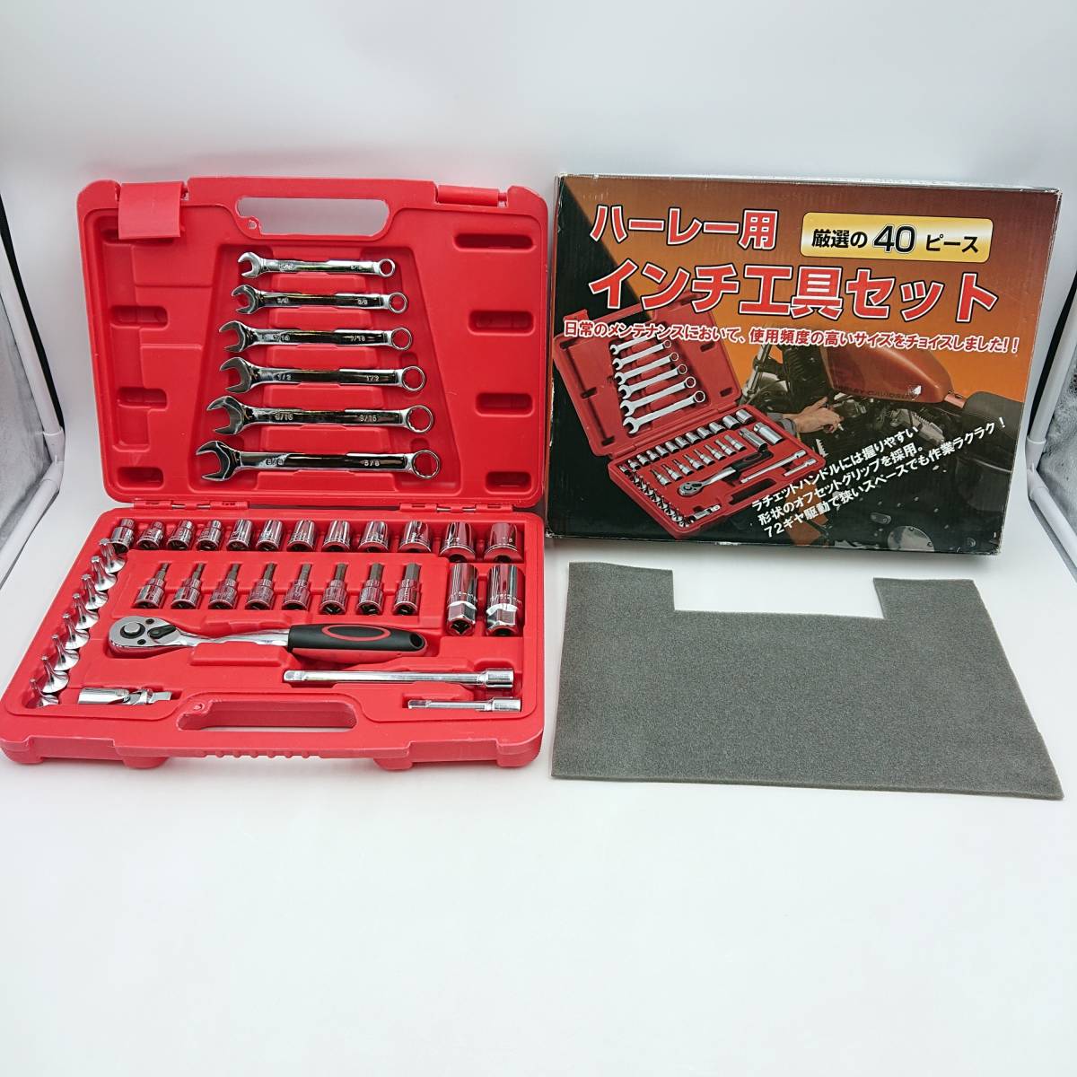 K134 デイトナ ハーレー用 インチ工具セット 厳選の40ピース 品番 74614 DAYTONA(工具)｜売買されたオークション情報 ...