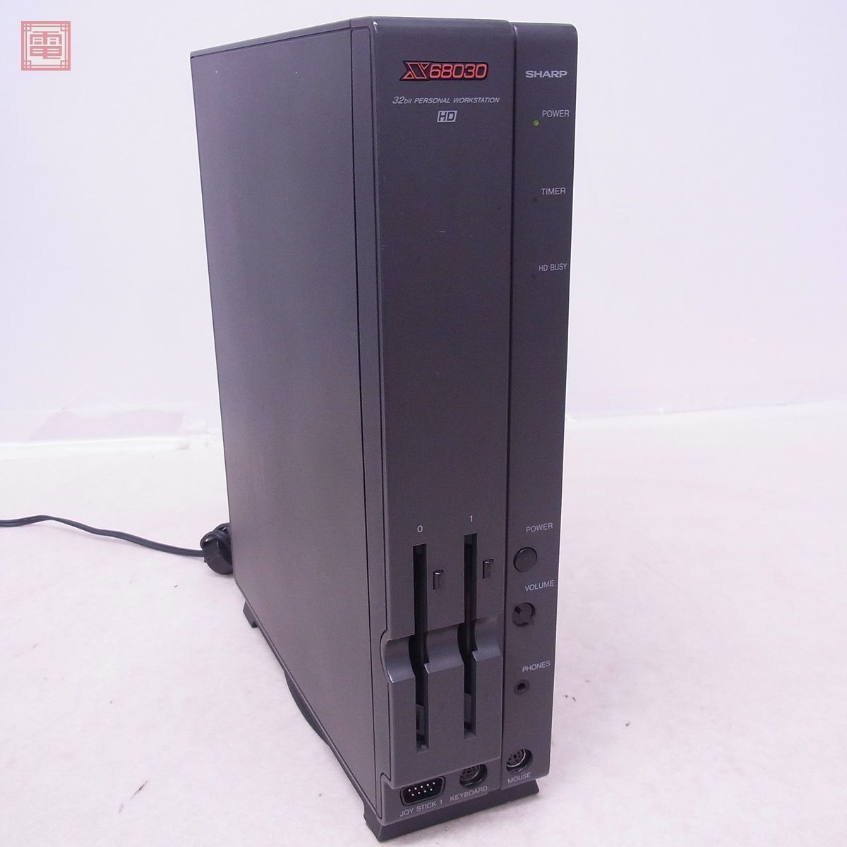 SHARP X68030 Compact HD CZ-310C-B 本体のみ 通電OK HDDなし 全コンデンサ交換済 シャープ ジャンク ...