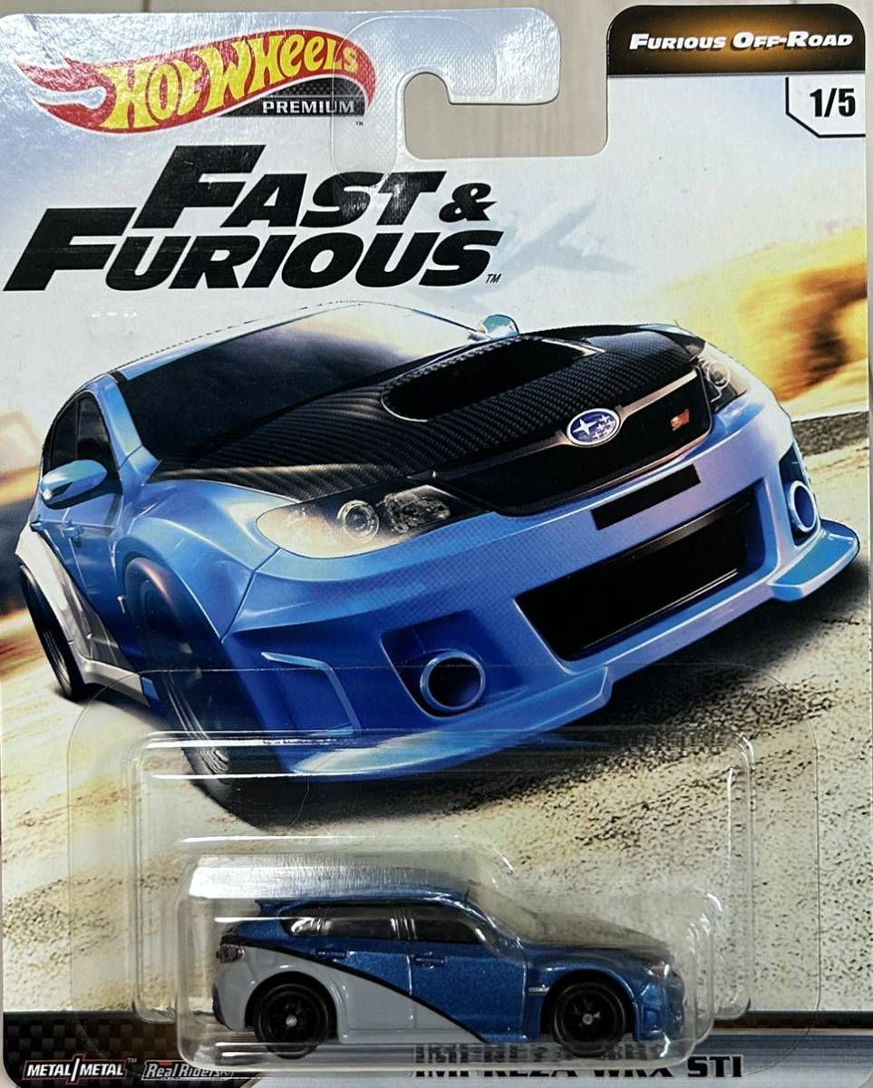 ホットウィール FAST&FURIOUS インプレッサ WRX STI IMPREZA ワイルドスピード Hot Wheels(乗用車)｜売買されたオークション情報、yahooの商品情報を ...