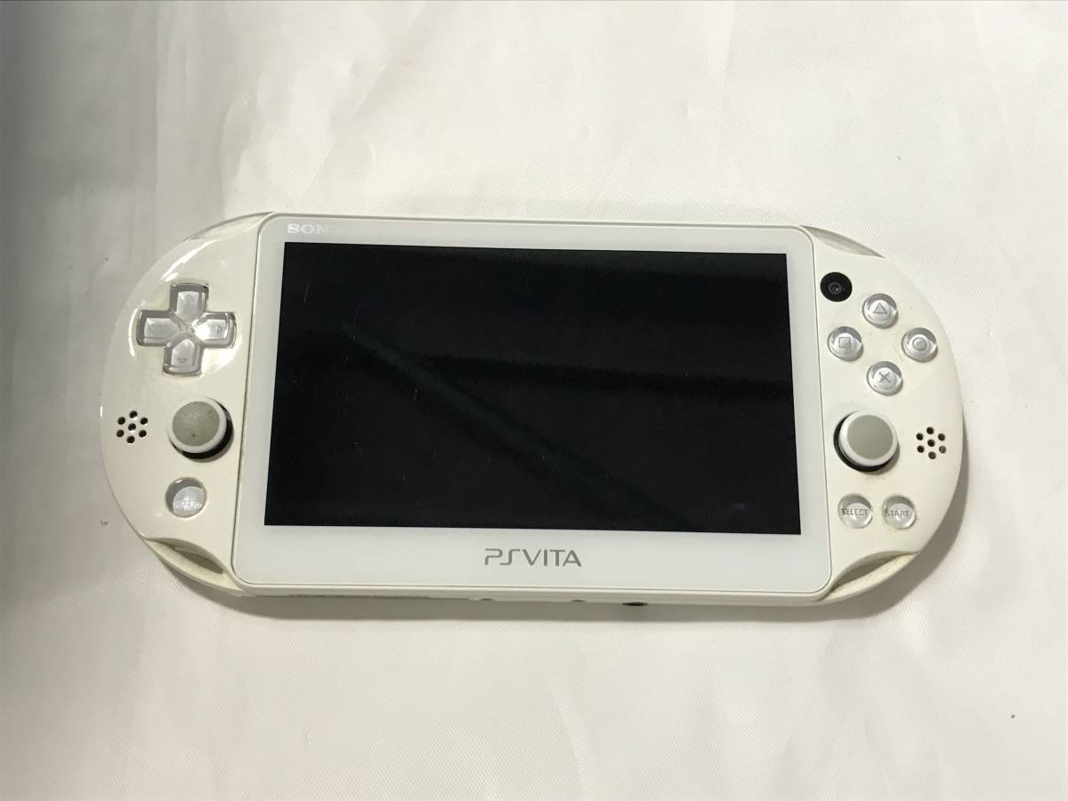 SONY PS Vita PCH 2000 Console PlayStation Vita working Wi-Fiモデル ホワイト ...