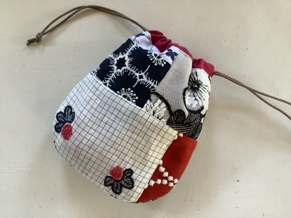 ハンドメイド ミナペルホネンミニ巾着 light berry. anemone. symphony. tambourine. hana kaze(女性用)｜売買されたオークション情報 ...