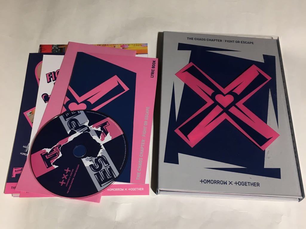 TXT TOMORROW X TOGETHER CD 2ndアルバムリパケ THE CHAOS CHAPTER : FIGHT OR ...