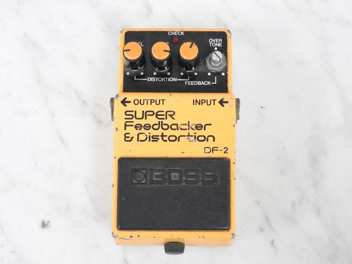 BOSS SUPER Feedbacker & Distortion DF-2 ボス エフェクター 日本製(ディストーション)｜売買された ...