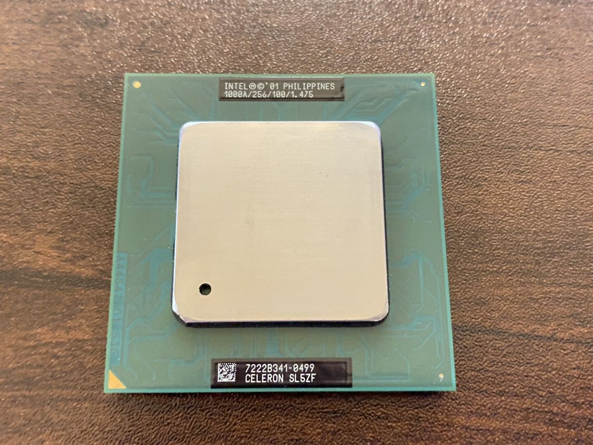 Intel Celeron 1AGHz Socket 370 A1 PHILIPPINES Tualatin-256 SL5ZF① ...